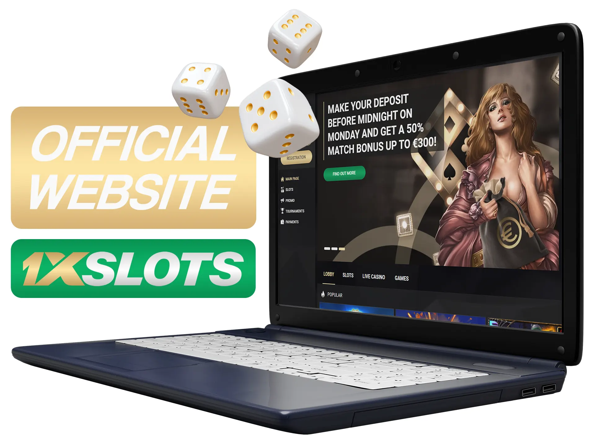 Play 1xSlots Casino in India with up to 133,590 INR Welcome Bonus